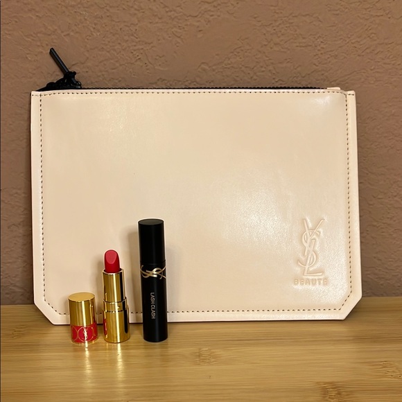 Yves Saint Laurent | Makeup | Ysl Beaut Cream Pouch Makeup Set | Poshmark